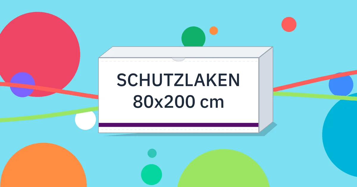 Symbolbild: Packung mit der Aufschrift SCHUTZLAKEN 80x200 cm (PZN 04353793) – Verfügbarkeit und Bezug in Apotheken in Frankfurt am Main