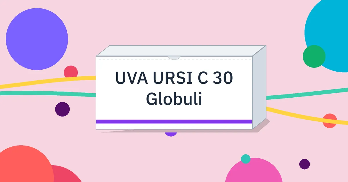 Symbolbild: Packung mit der Aufschrift UVA URSI C 30 Globuli (PZN 16694447) – Verfügbarkeit und Bezug in Apotheken in Frankfurt am Main