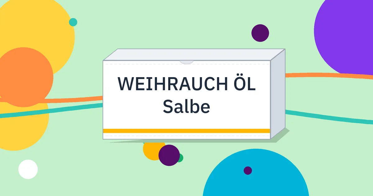 Symbolbild: Packung mit der Aufschrift WEIHRAUCH ÖL Salbe (PZN 18901577) – Verfügbarkeit und Bezug in Apotheken in Frankfurt am Main