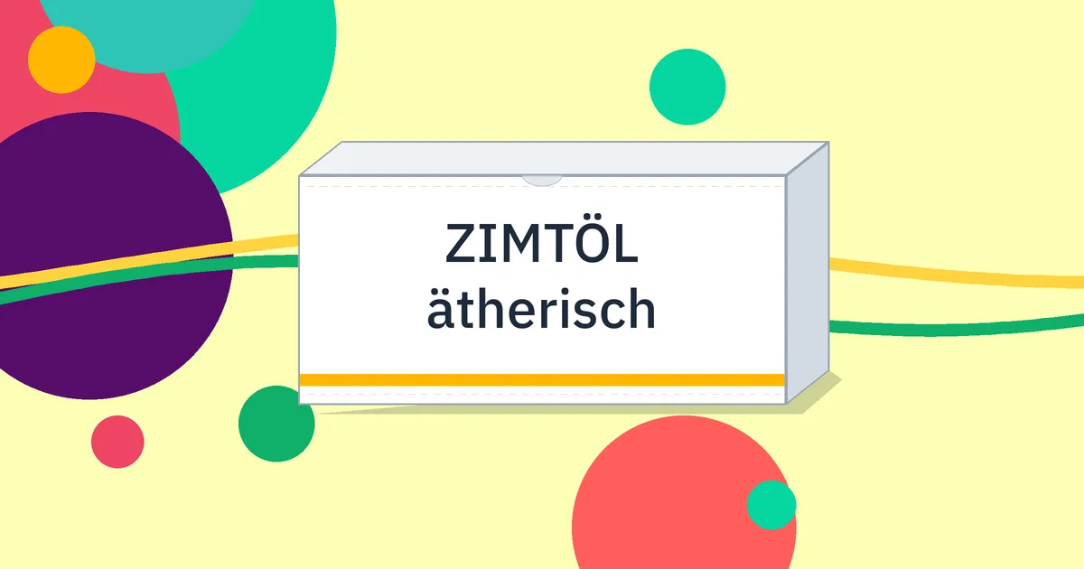 Symbolbild: Packung mit der Aufschrift ZIMTÖL ätherisch (PZN 15407581) – Verfügbarkeit und Bezug in Apotheken in Frankfurt am Main