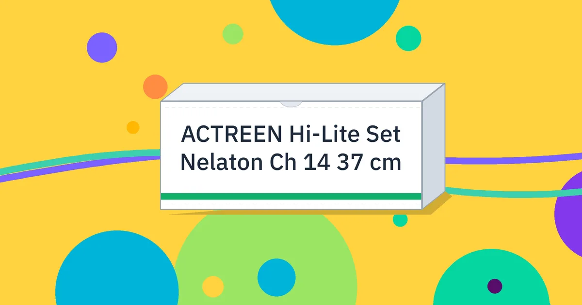 Symbolbild: Packung mit der Aufschrift ACTREEN Hi-Lite Set Nelaton Ch 14 37 cm (PZN 11311938) – Verfügbarkeit und Bezug in Apotheken in Frankfurt am Main