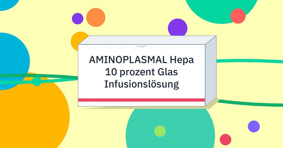 Symbolbild: Packung mit der Aufschrift AMINOPLASMAL Hepa 10 prozent Glas Infusionslösung (PZN 03336249) – Verfügbarkeit und Bezug in Apotheken in Frankfurt am Main