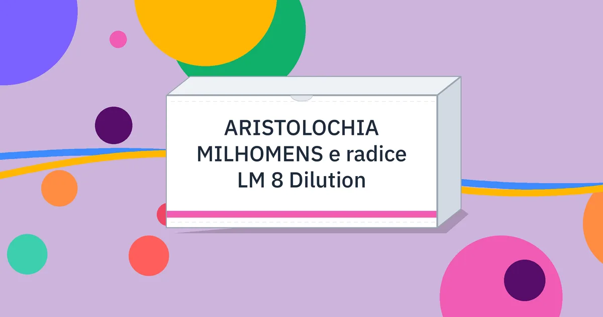 Symbolbild: Packung mit der Aufschrift ARISTOLOCHIA MILHOMENS e radice LM 8 Dilution (PZN 13392220) – Verfügbarkeit und Bezug in Apotheken in Frankfurt am Main