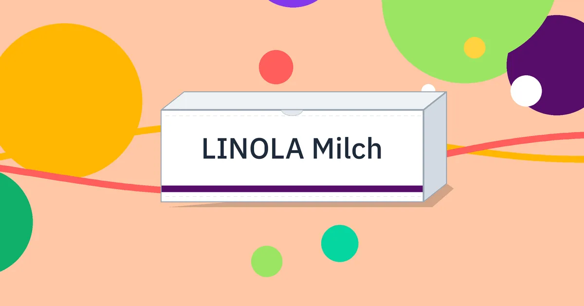 Symbolbild: Packung mit der Aufschrift LINOLA Milch (PZN 02056795) – Verfügbarkeit und Bezug in Apotheken in Frankfurt am Main