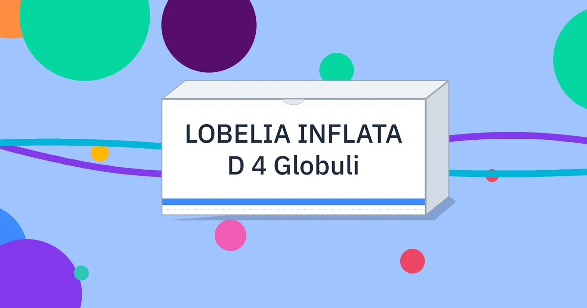 Symbolbild: Packung mit der Aufschrift LOBELIA INFLATA D 4 Globuli (PZN 04224914) – Verfügbarkeit und Bezug in Apotheken in Frankfurt am Main