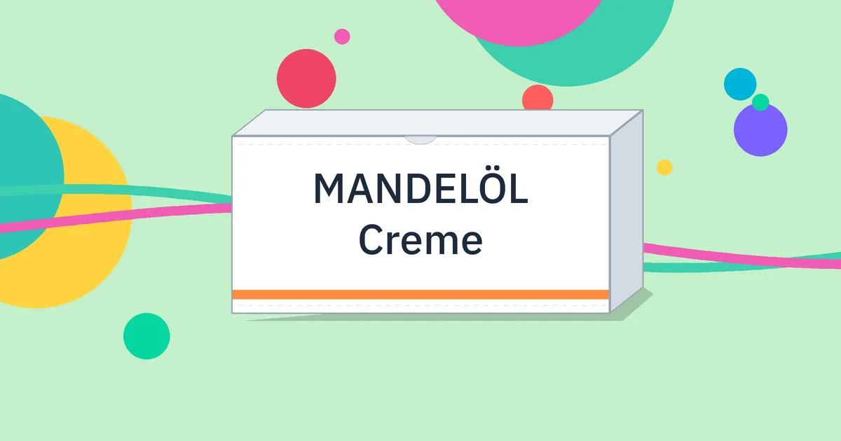 Symbolbild: Packung mit der Aufschrift MANDELÖL Creme (PZN 18682098) – Verfügbarkeit und Bezug in Apotheken in Frankfurt am Main