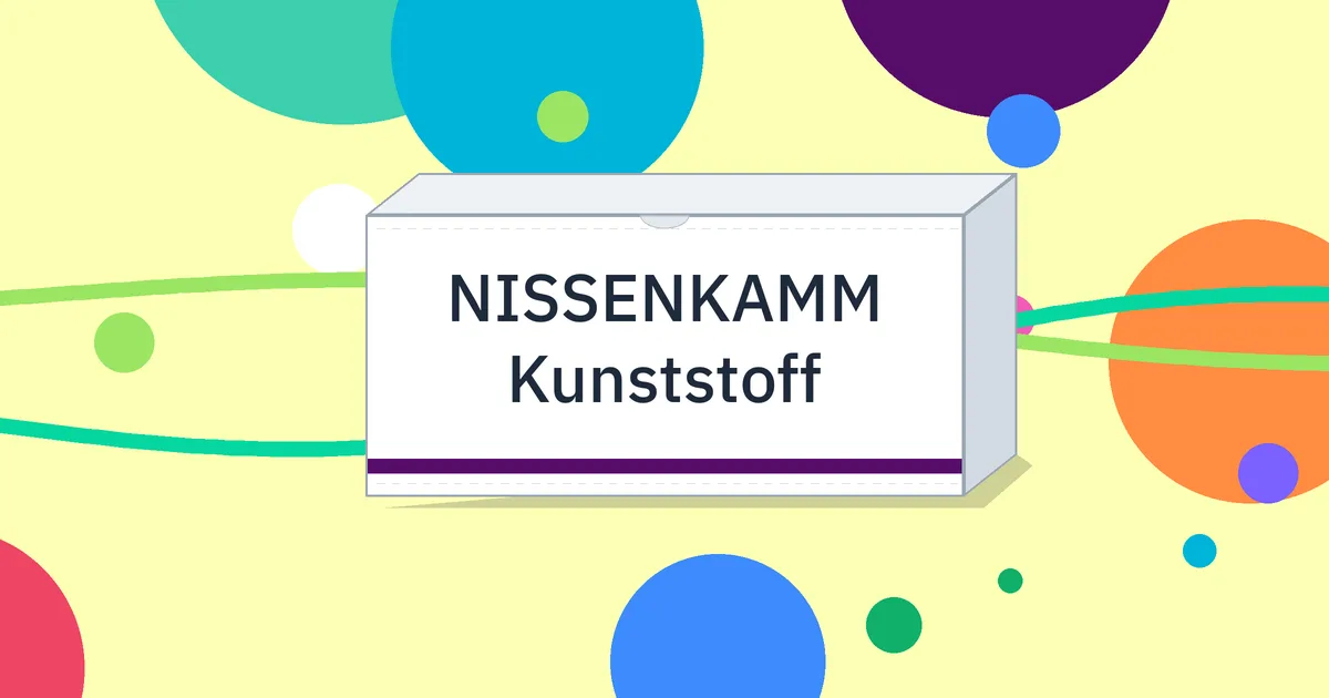 Symbolbild: Packung mit der Aufschrift NISSENKAMM Kunststoff (PZN 02549724) – Verfügbarkeit und Bezug in Apotheken in Frankfurt am Main