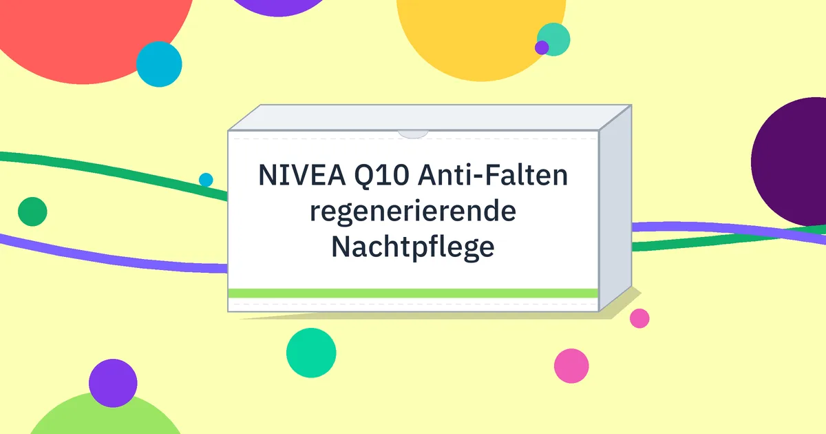 Symbolbild: Packung mit der Aufschrift NIVEA Q10 Anti-Falten regenerierende Nachtpflege (PZN 18911937) – Verfügbarkeit und Bezug in Apotheken in Frankfurt am Main