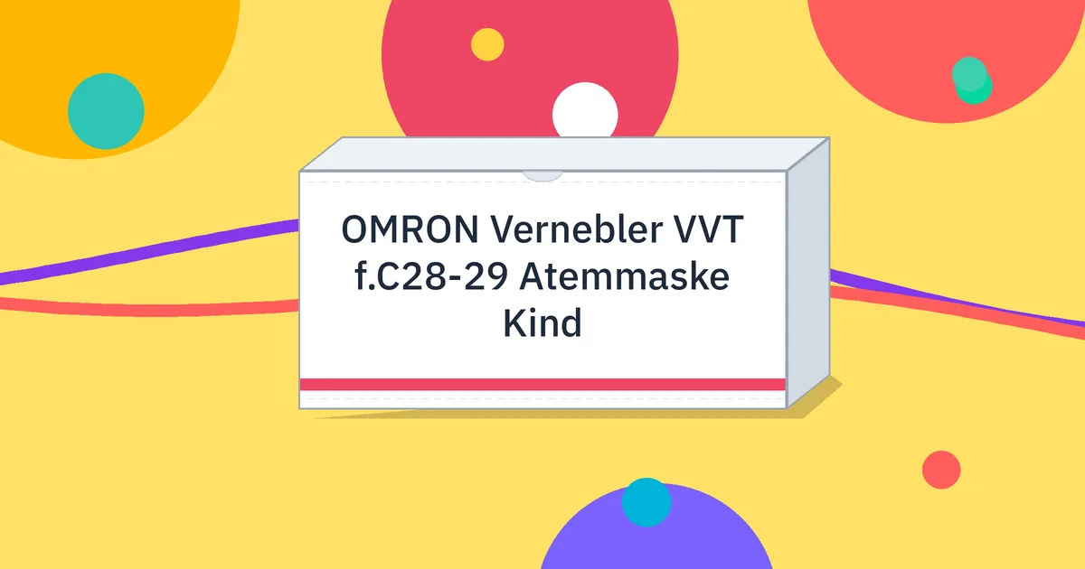 Symbolbild: Packung mit der Aufschrift OMRON Vernebler VVT f.C28-29 Atemmaske Kind (PZN 00695798) – Verfügbarkeit und Bezug in Apotheken in Frankfurt am Main