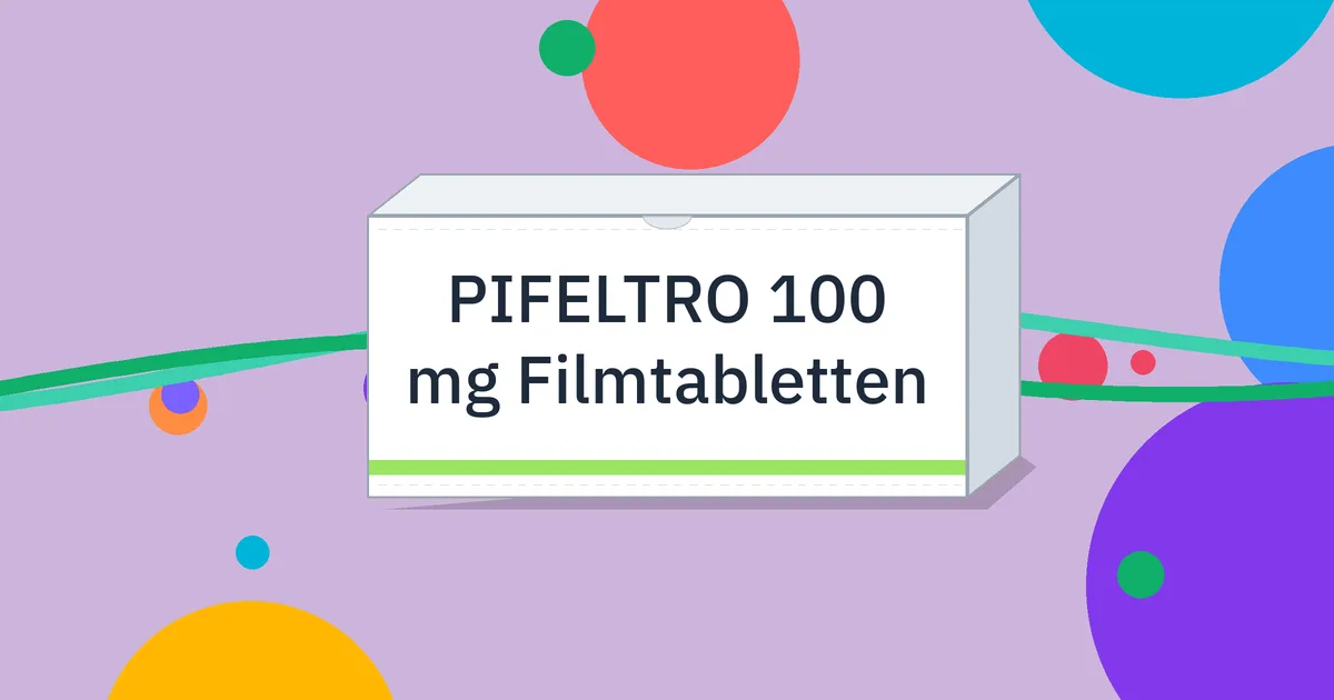 Symbolbild: Packung mit der Aufschrift PIFELTRO 100 mg Filmtabletten (PZN 16678744) – Verfügbarkeit und Bezug in Apotheken in Frankfurt am Main