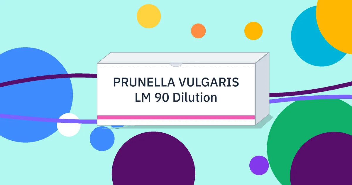 Symbolbild: Packung mit der Aufschrift PRUNELLA VULGARIS LM 90 Dilution (PZN 13669199) – Verfügbarkeit und Bezug in Apotheken in Frankfurt am Main