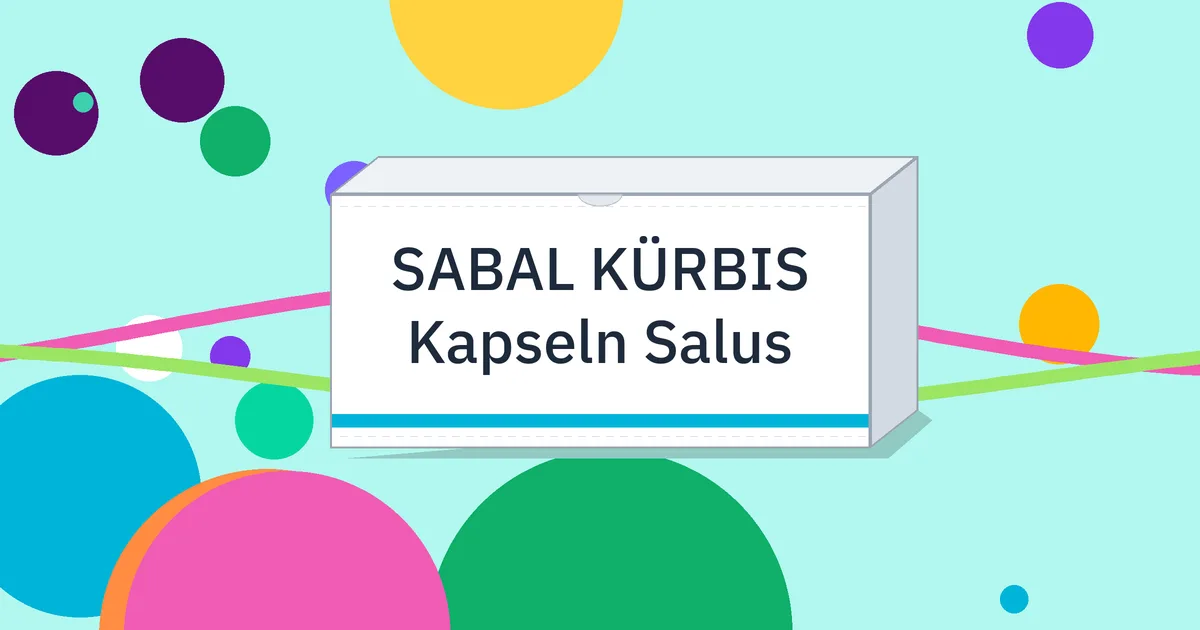 Symbolbild: Packung mit der Aufschrift SABAL KÜRBIS Kapseln Salus (PZN 00249403) – Verfügbarkeit und Bezug in Apotheken in Frankfurt am Main