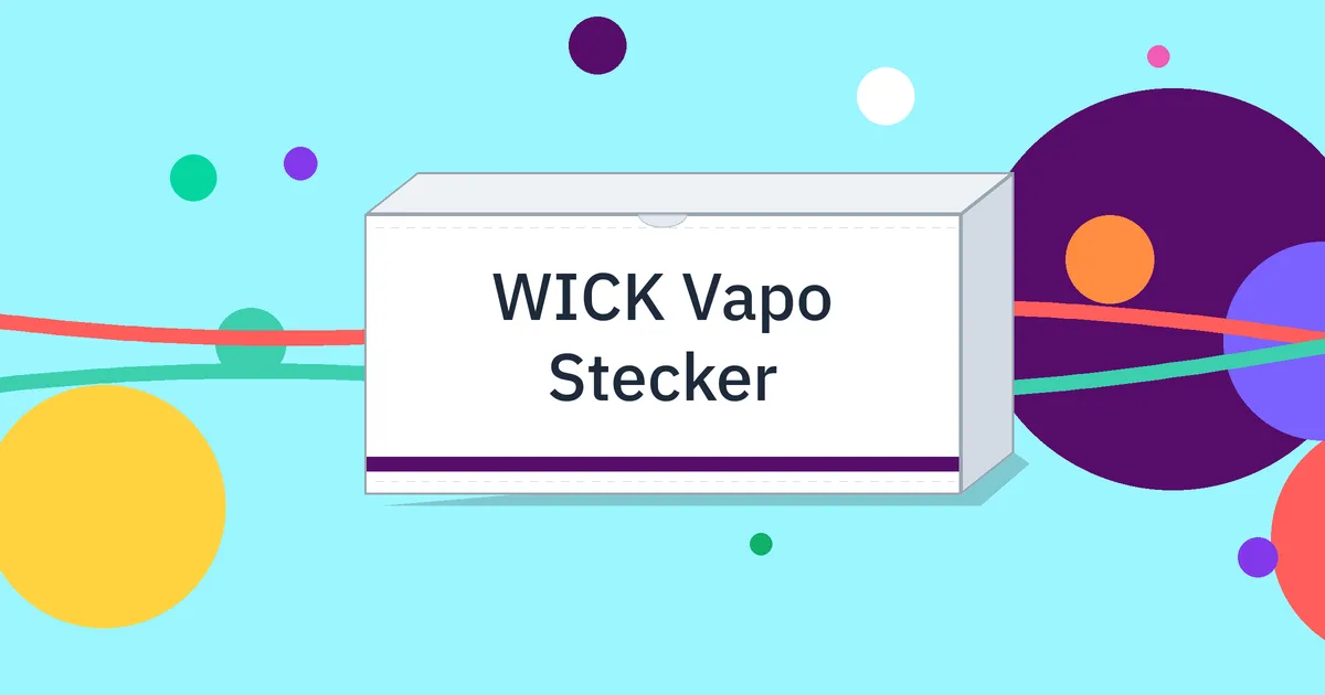 Symbolbild: Packung mit der Aufschrift WICK Vapo Stecker (PZN 12364405) – Verfügbarkeit und Bezug in Apotheken in Frankfurt am Main