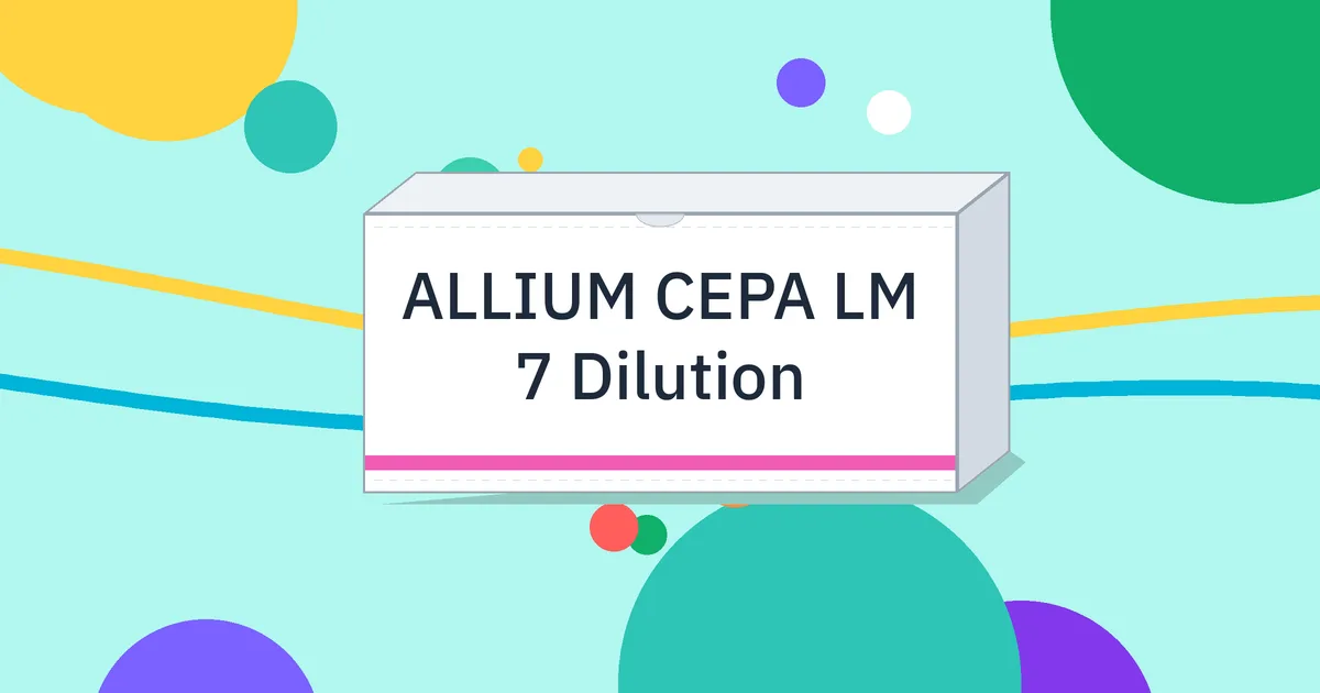 Symbolbild: Packung mit der Aufschrift ALLIUM CEPA LM 7 Dilution (PZN 12756602) – Verfügbarkeit und Bezug in Apotheken in Frankfurt am Main