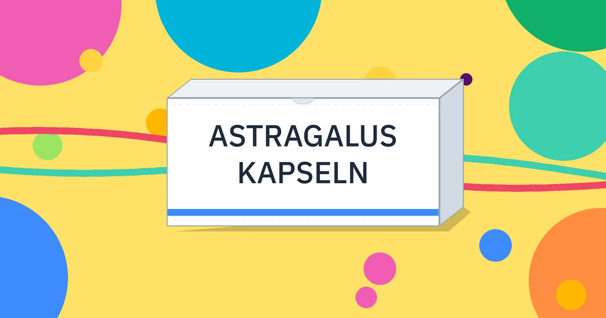 Symbolbild: Packung mit der Aufschrift ASTRAGALUS KAPSELN (PZN 16759885) – Verfügbarkeit und Bezug in Apotheken in Frankfurt am Main