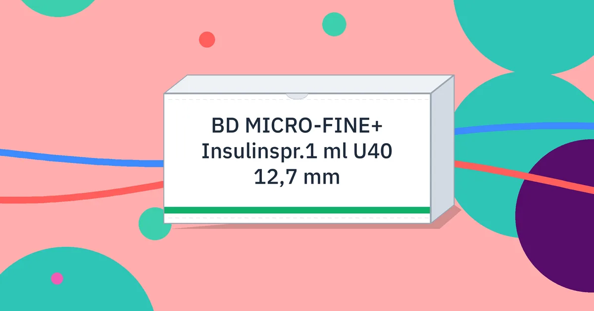 Symbolbild: Packung mit der Aufschrift BD MICRO-FINE+ Insulinspr.1 ml U40 12,7 mm (PZN 13968884) – Verfügbarkeit und Bezug in Apotheken in Frankfurt am Main