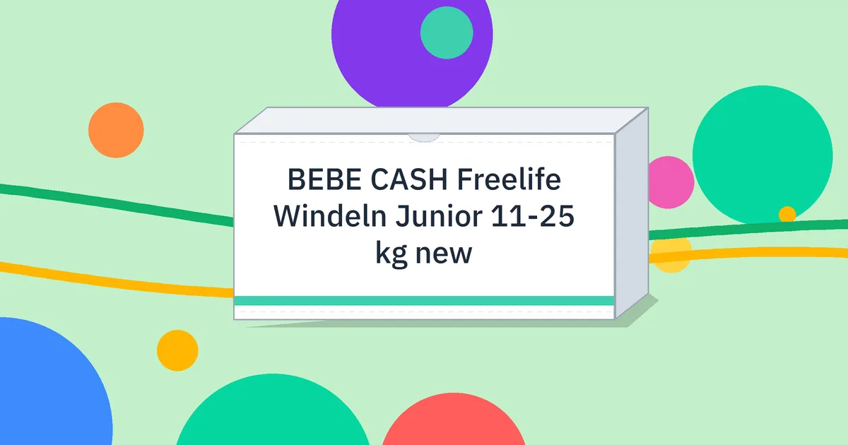 Symbolbild: Packung mit der Aufschrift BEBE CASH Freelife Windeln Junior 11-25 kg new (PZN 15578704) – Verfügbarkeit und Bezug in Apotheken in Frankfurt am Main