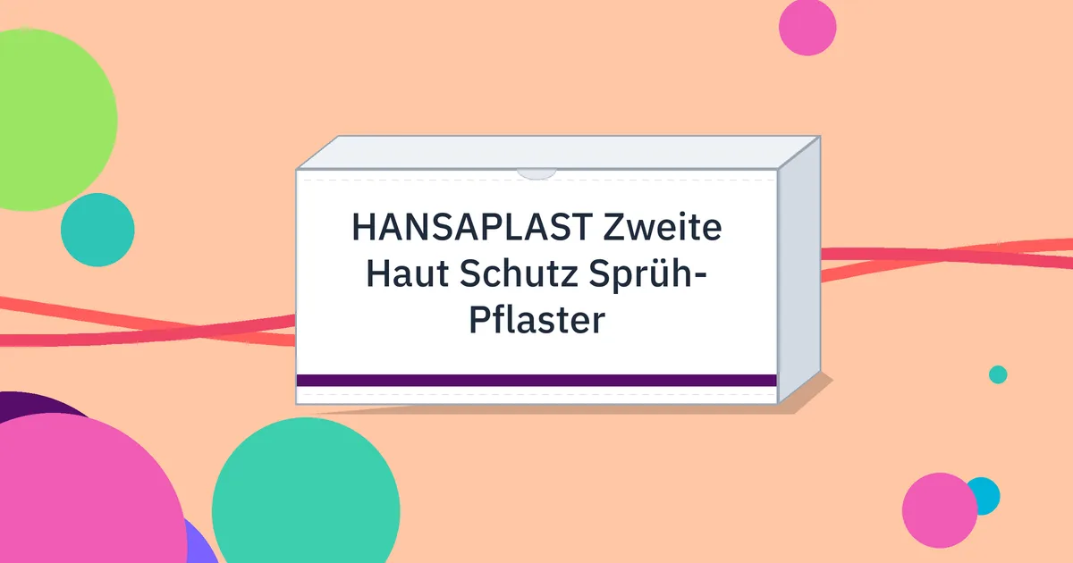Symbolbild: Packung mit der Aufschrift HANSAPLAST Zweite Haut Schutz Sprüh-Pflaster (PZN 19840205) – Verfügbarkeit und Bezug in Apotheken in Frankfurt am Main