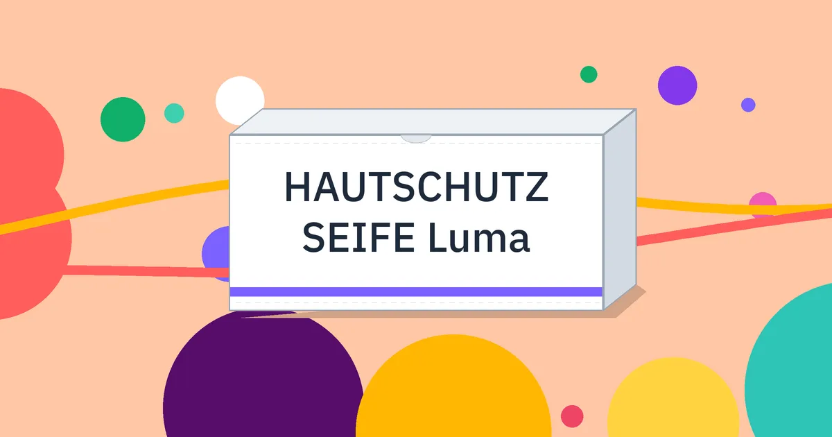 Symbolbild: Packung mit der Aufschrift HAUTSCHUTZ SEIFE Luma (PZN 02540166) – Verfügbarkeit und Bezug in Apotheken in Frankfurt am Main