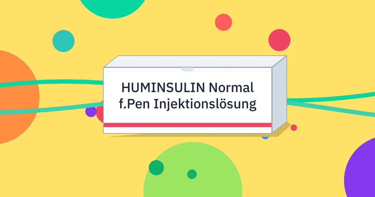 Symbolbild: Packung mit der Aufschrift HUMINSULIN Normal f.Pen Injektionslösung (PZN 07273623) – Verfügbarkeit und Bezug in Apotheken in Frankfurt am Main