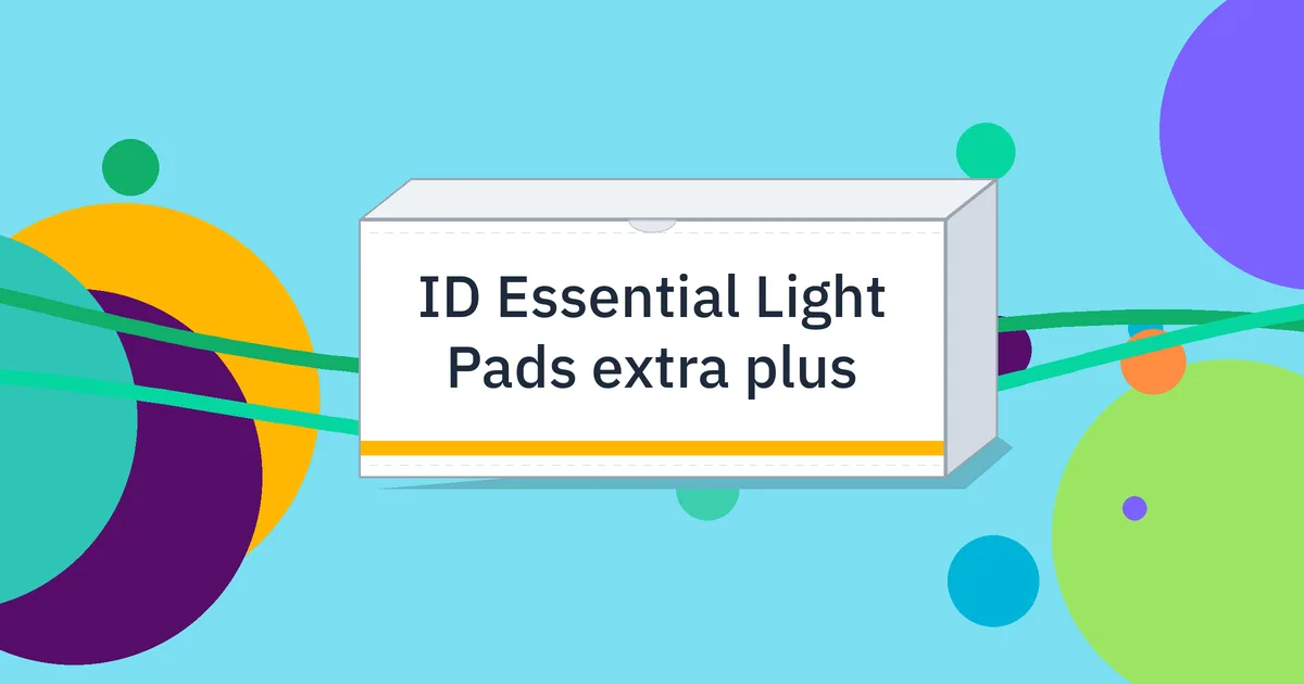 Symbolbild: Packung mit der Aufschrift ID Essential Light Pads extra plus (PZN 19684596) – Verfügbarkeit und Bezug in Apotheken in Frankfurt am Main