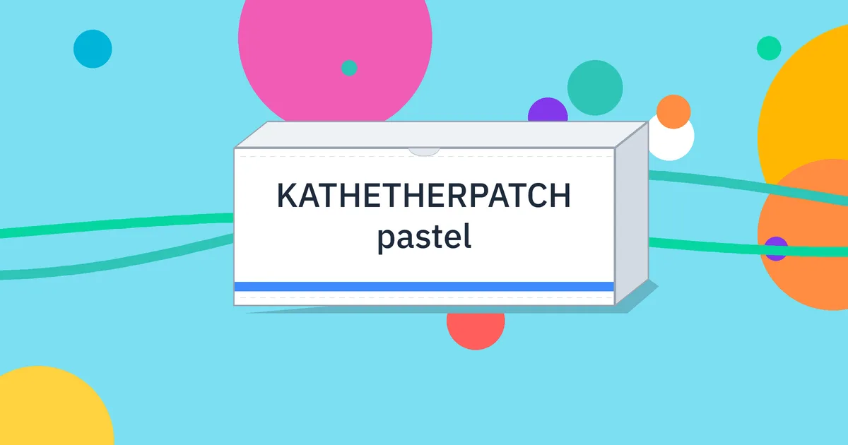 Symbolbild: Packung mit der Aufschrift KATHETHERPATCH pastel (PZN 19867150) – Verfügbarkeit und Bezug in Apotheken in Frankfurt am Main