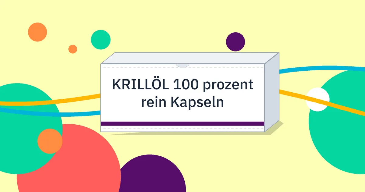 Symbolbild: Packung mit der Aufschrift KRILLÖL 100 prozent rein Kapseln (PZN 17890417) – Verfügbarkeit und Bezug in Apotheken in Frankfurt am Main