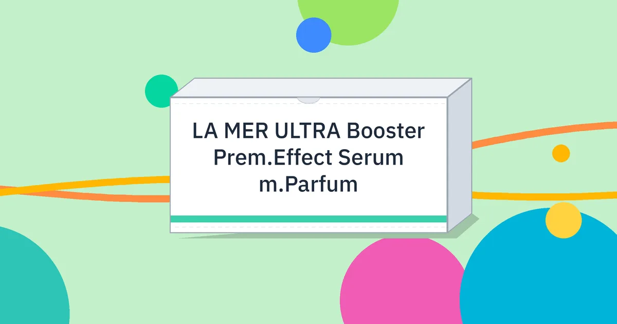Symbolbild: Packung mit der Aufschrift LA MER ULTRA Booster Prem.Effect Serum m.Parfum (PZN 18320521) – Verfügbarkeit und Bezug in Apotheken in Frankfurt am Main