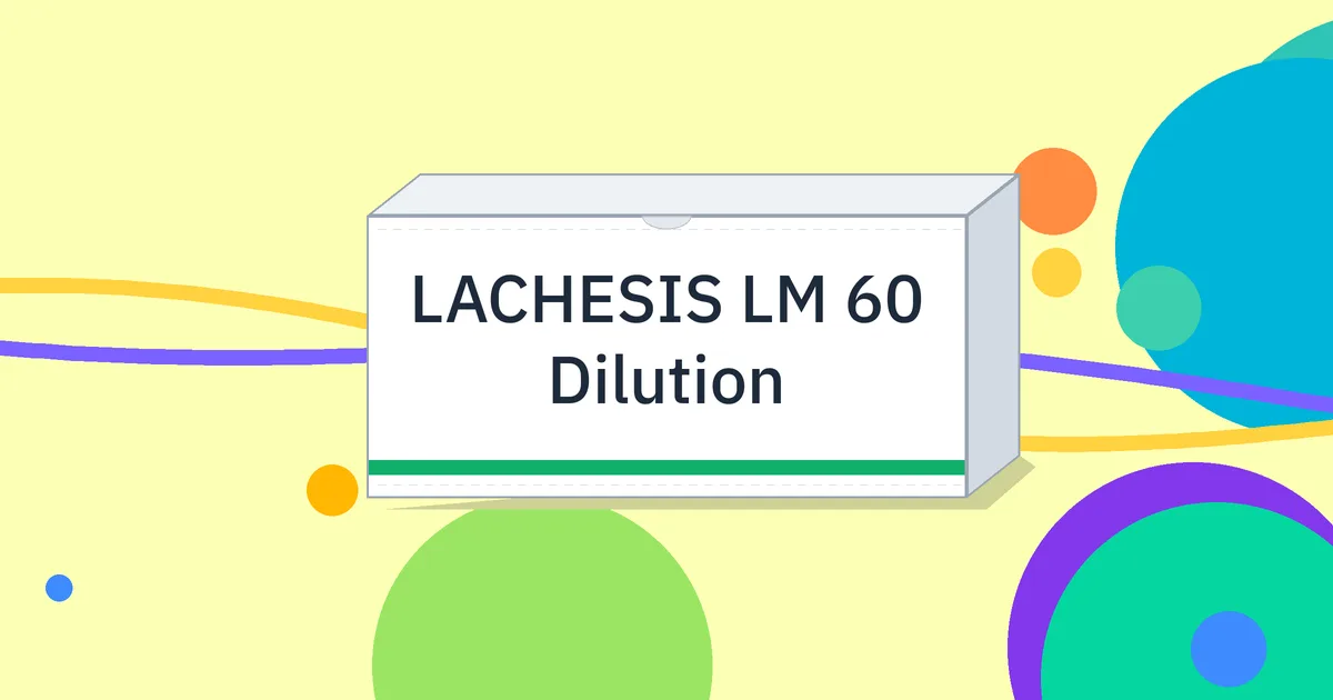 Symbolbild: Packung mit der Aufschrift LACHESIS LM 60 Dilution (PZN 12929563) – Verfügbarkeit und Bezug in Apotheken in Frankfurt am Main