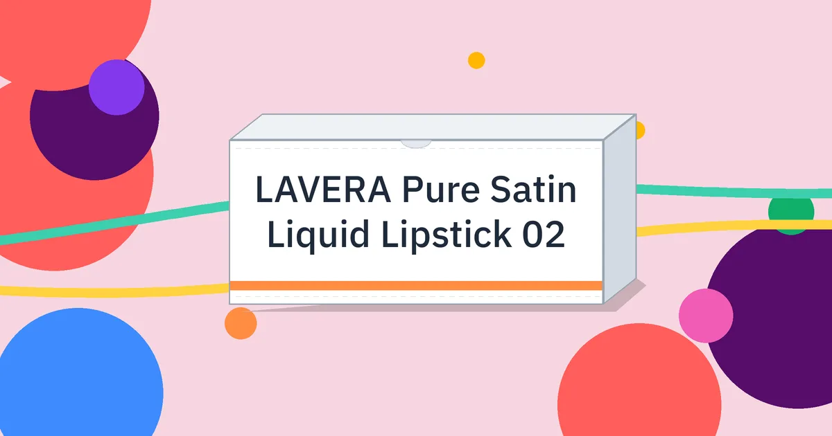Symbolbild: Packung mit der Aufschrift LAVERA Pure Satin Liquid Lipstick 02 (PZN 19733509) – Verfügbarkeit und Bezug in Apotheken in Frankfurt am Main