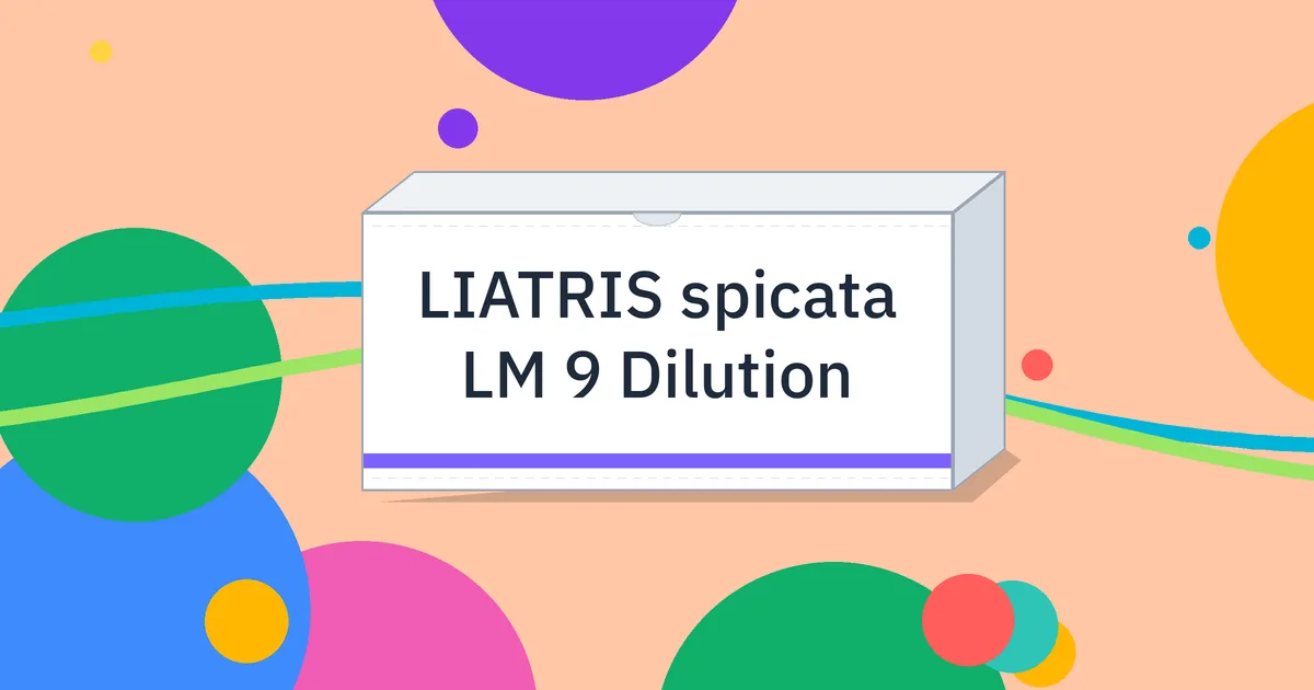 Symbolbild: Packung mit der Aufschrift LIATRIS spicata LM 9 Dilution (PZN 13528688) – Verfügbarkeit und Bezug in Apotheken in Frankfurt am Main