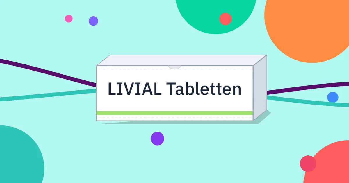 Symbolbild: Packung mit der Aufschrift LIVIAL Tabletten (PZN 02687857) – Verfügbarkeit und Bezug in Apotheken in Frankfurt am Main