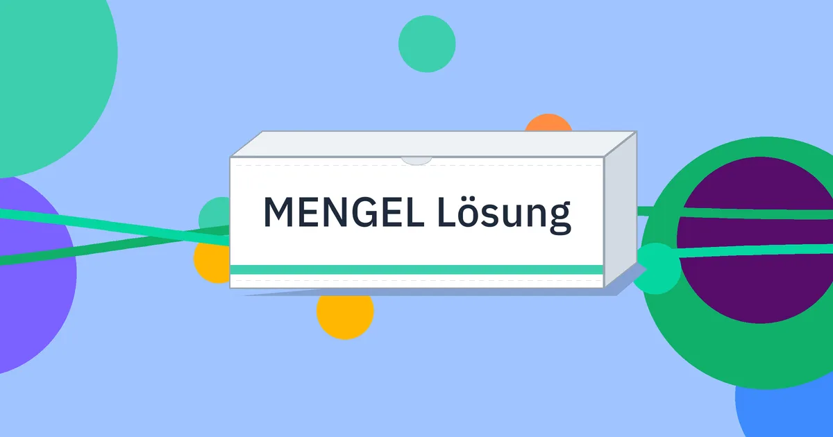Symbolbild: Packung mit der Aufschrift MENGEL Lösung (PZN 04994210) – Verfügbarkeit und Bezug in Apotheken in Frankfurt am Main