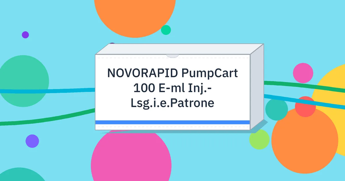 Symbolbild: Packung mit der Aufschrift NOVORAPID PumpCart 100 E-ml Inj.-Lsg.i.e.Patrone (PZN 19295423) – Verfügbarkeit und Bezug in Apotheken in Frankfurt am Main