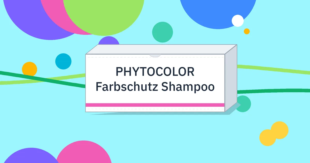 Symbolbild: Packung mit der Aufschrift PHYTOCOLOR Farbschutz Shampoo (PZN 19949379) – Verfügbarkeit und Bezug in Apotheken in Frankfurt am Main