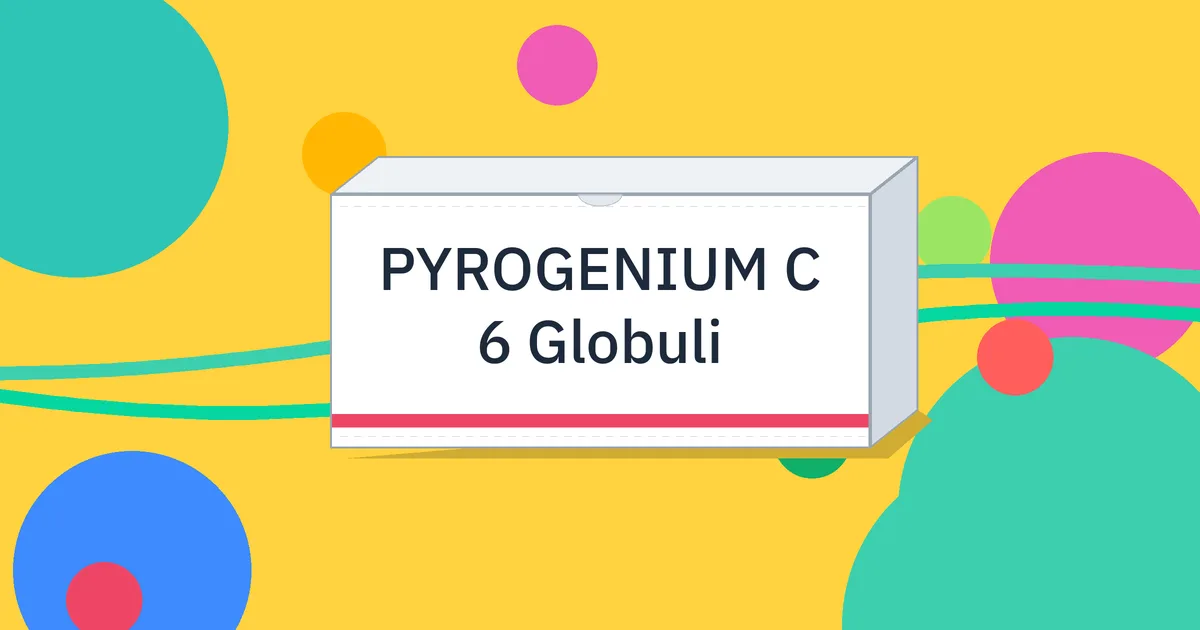 Symbolbild: Packung mit der Aufschrift PYROGENIUM C 6 Globuli (PZN 19715084) – Verfügbarkeit und Bezug in Apotheken in Frankfurt am Main