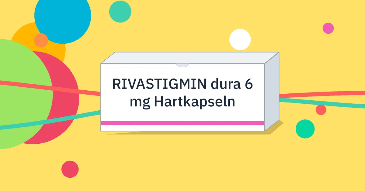Symbolbild: Packung mit der Aufschrift RIVASTIGMIN dura 6 mg Hartkapseln (PZN 09289315) – Verfügbarkeit und Bezug in Apotheken in Frankfurt am Main