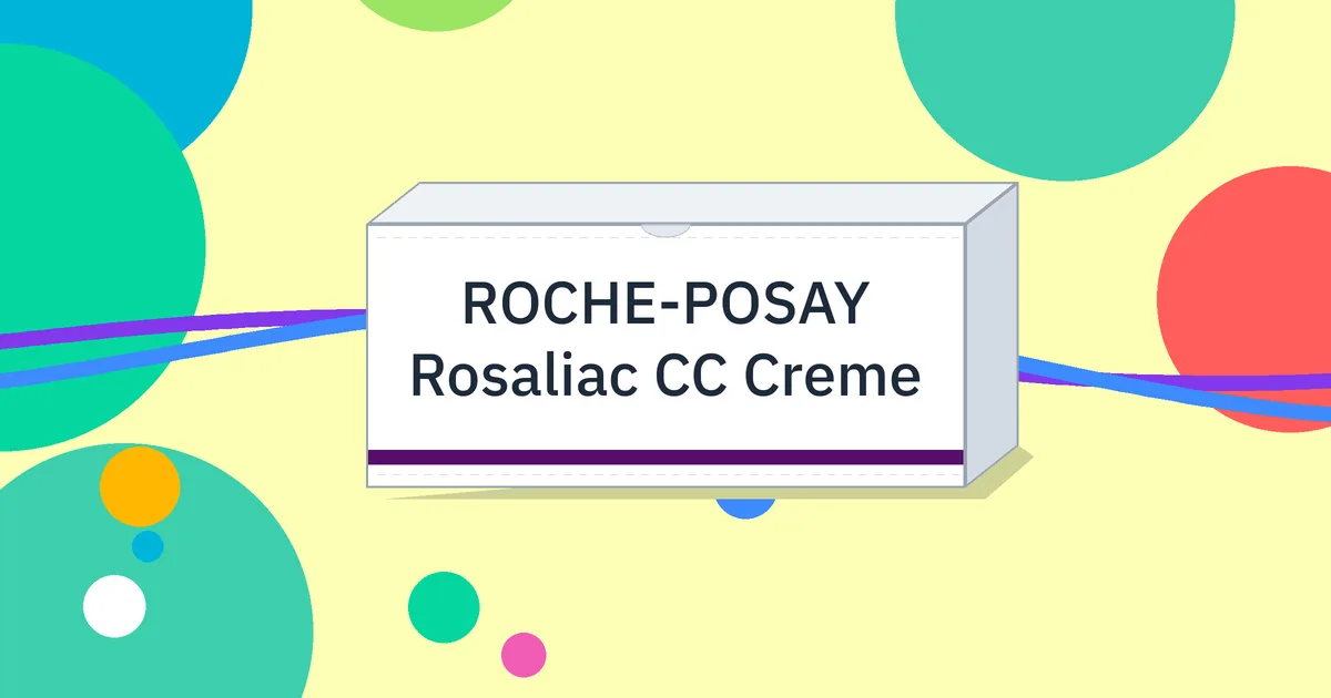 Symbolbild: Packung mit der Aufschrift ROCHE-POSAY Rosaliac CC Creme (PZN 10343184) – Verfügbarkeit und Bezug in Apotheken in Frankfurt am Main