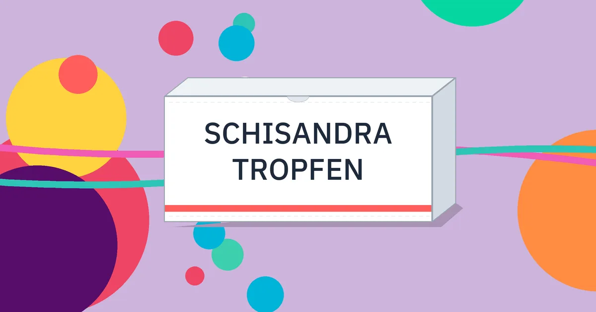 Symbolbild: Packung mit der Aufschrift SCHISANDRA TROPFEN (PZN 14127951) – Verfügbarkeit und Bezug in Apotheken in Frankfurt am Main