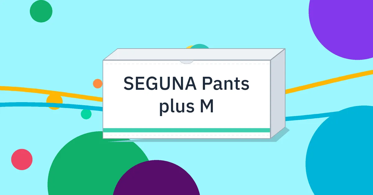 Symbolbild: Packung mit der Aufschrift SEGUNA Pants plus M (PZN 13904915) – Verfügbarkeit und Bezug in Apotheken in Frankfurt am Main