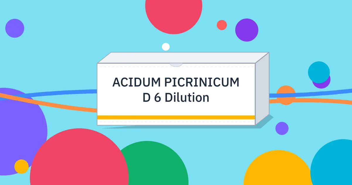 Symbolbild: Packung mit der Aufschrift ACIDUM PICRINICUM D 6 Dilution (PZN 02121245) – Verfügbarkeit und Bezug in Apotheken in Frankfurt am Main