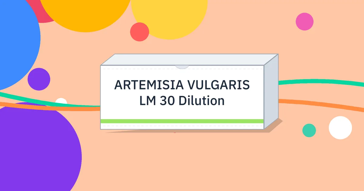 Symbolbild: Packung mit der Aufschrift ARTEMISIA VULGARIS LM 30 Dilution (PZN 12780463) – Verfügbarkeit und Bezug in Apotheken in Frankfurt am Main