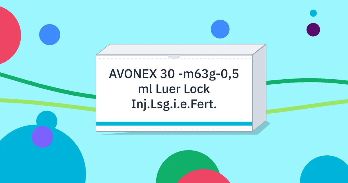 Symbolbild: Packung mit der Aufschrift AVONEX 30 -m63g-0,5 ml Luer Lock Inj.Lsg.i.e.Fert. (PZN 11138902) – Verfügbarkeit und Bezug in Apotheken in Frankfurt am Main