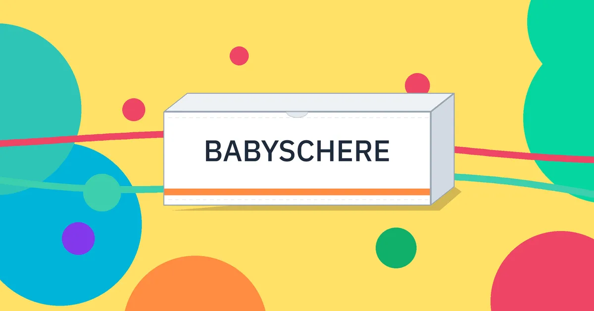 Symbolbild: Packung mit der Aufschrift BABYSCHERE (PZN 15631982) – Verfügbarkeit und Bezug in Apotheken in Frankfurt am Main
