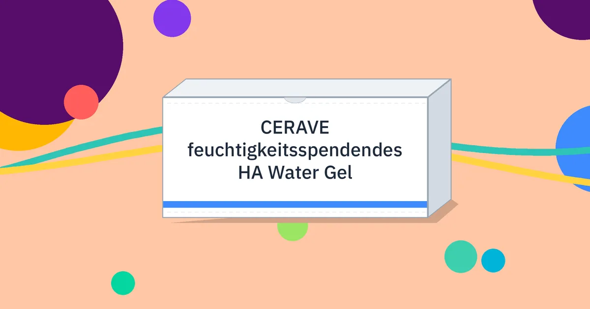Symbolbild: Packung mit der Aufschrift CERAVE feuchtigkeitsspendendes HA Water Gel (PZN 20285720) – Verfügbarkeit und Bezug in Apotheken in Frankfurt am Main