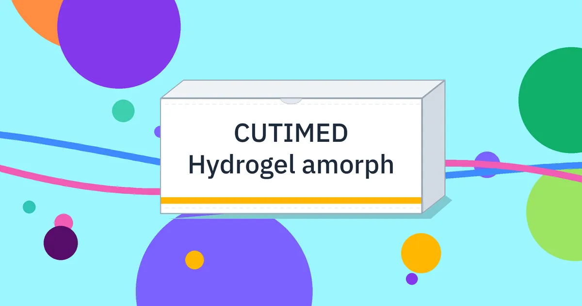 Symbolbild: Packung mit der Aufschrift CUTIMED Hydrogel amorph (PZN 02880057) – Verfügbarkeit und Bezug in Apotheken in Frankfurt am Main