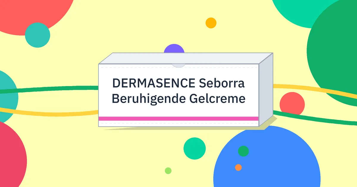 Symbolbild: Packung mit der Aufschrift DERMASENCE Seborra Beruhigende Gelcreme (PZN 17867513) – Verfügbarkeit und Bezug in Apotheken in Frankfurt am Main