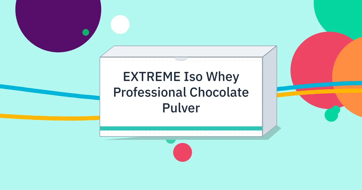 Symbolbild: Packung mit der Aufschrift EXTREME Iso Whey Professional Chocolate Pulver (PZN 02466240) – Verfügbarkeit und Bezug in Apotheken in Frankfurt am Main