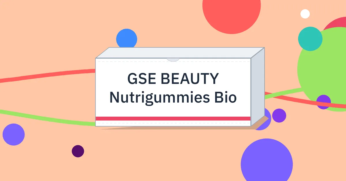 Symbolbild: Packung mit der Aufschrift GSE BEAUTY Nutrigummies Bio (PZN 18324157) – Verfügbarkeit und Bezug in Apotheken in Frankfurt am Main