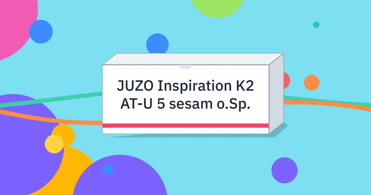 Symbolbild: Packung mit der Aufschrift JUZO Inspiration K2 AT-U 5 sesam o.Sp. (PZN 14928237) – Verfügbarkeit und Bezug in Apotheken in Frankfurt am Main